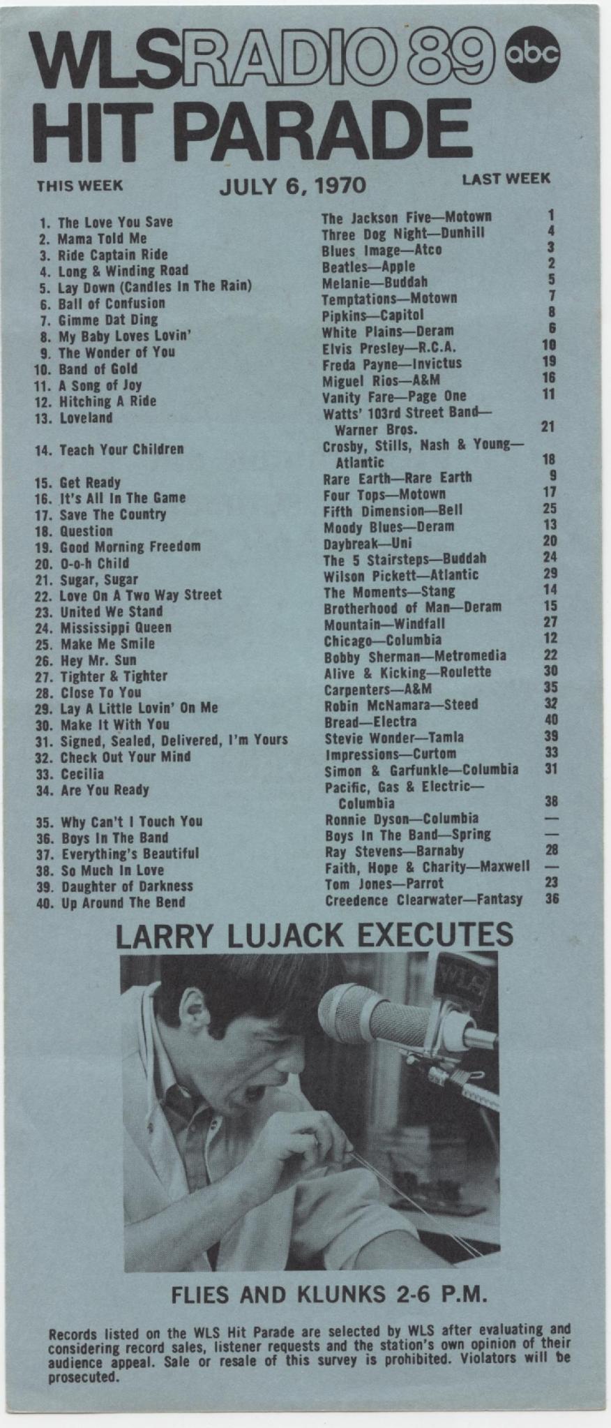 American Top 40: First Show Debut July 1970 | DJ Dave's Musical Musings