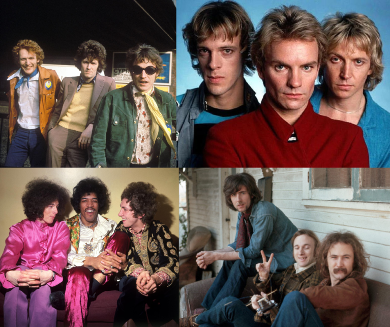 Outstanding Trio Rock Bands from the 20th Century | DJ Dave's Musical ...